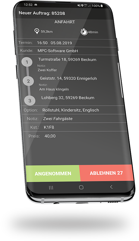 TARIS Driver - MPC-Software